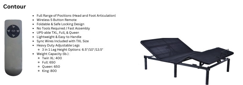 Contour Adjustable Bed – Mike the Mattress Guy